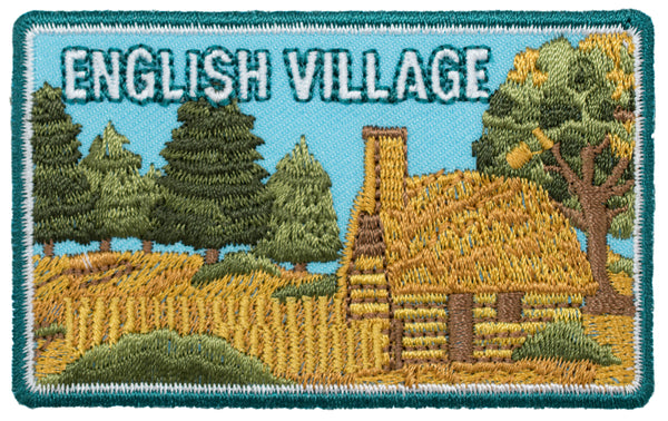 English Village Patch – Plimoth Patuxet Museum Shop