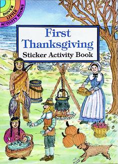First Thanksgiving Sticker Activity Book – Plimoth Patuxet Museum Shop