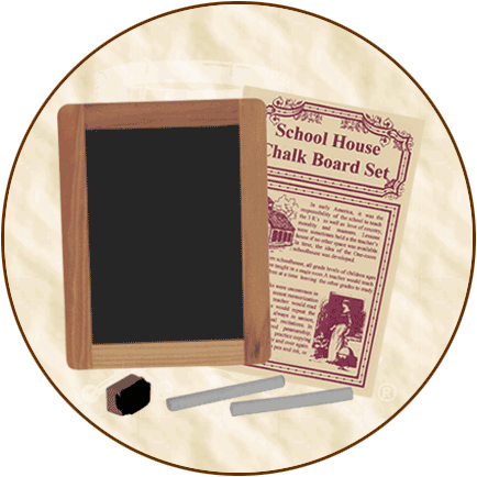 Schoolhouse Chalkboard Set – Plimoth Patuxet Museum Shop
