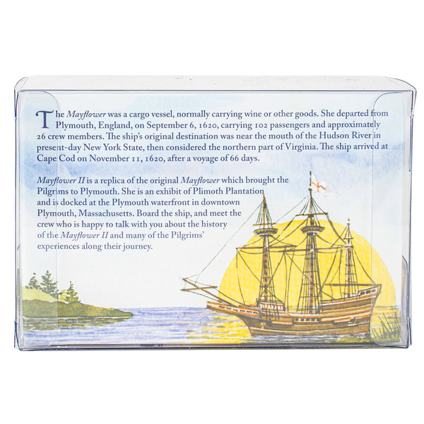 Mayflower II Brass 3D Ornament – Plimoth Patuxet Museum Shop