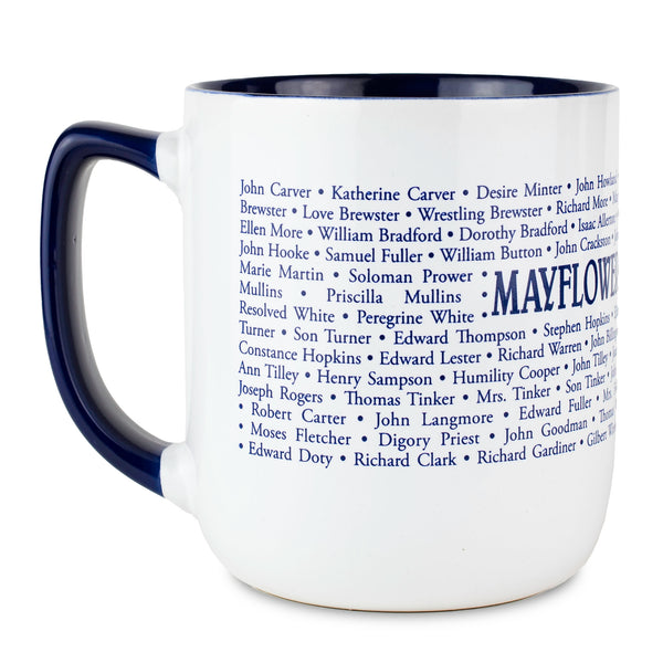 Mayflower Passenger List Mug – Plimoth Patuxet Museum Shop