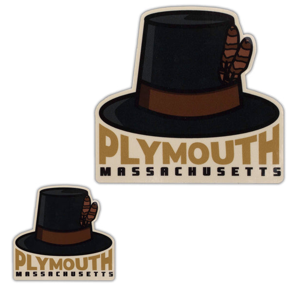Pilgrim Hat Sticker – Plimoth Patuxet Museum Shop