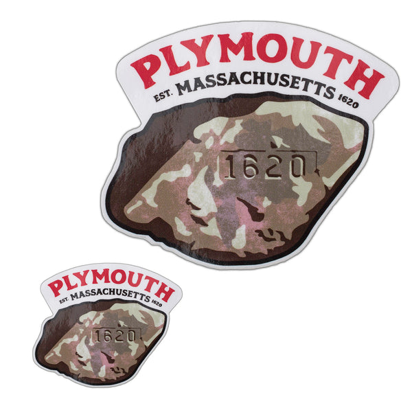 Plymouth Rock Sticker – Plimoth Patuxet Museum Shop