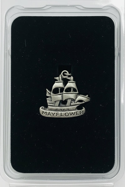 Mayflower Polished Pewter Necklace – Plimoth Patuxet Museum Shop