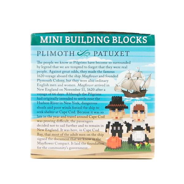 Pilgrim Mini Building Blocks – Plimoth Patuxet Museum Shop