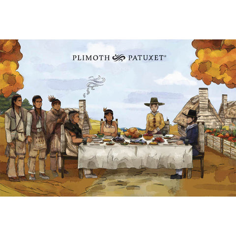 Plimoth Patuxet Illustrated Postcards – Plimoth Patuxet Museum Shop